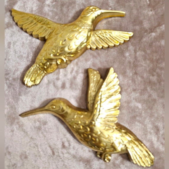 Homco | Accents | Hummingbirds Homco Set Wall Plaques | Poshmark
